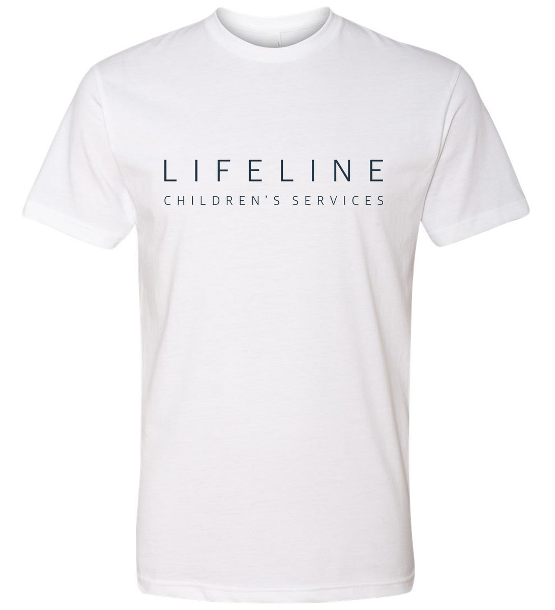 Simply Lifeline T-Shirt - White – Lifeline Children's Services Store